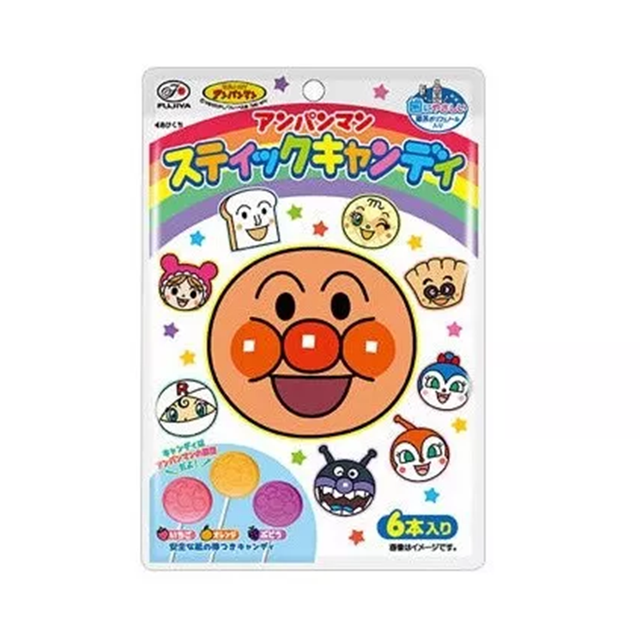 Fujiya Anpanman Pop Candy Assortment, 6pcs – Ebisu Life Store